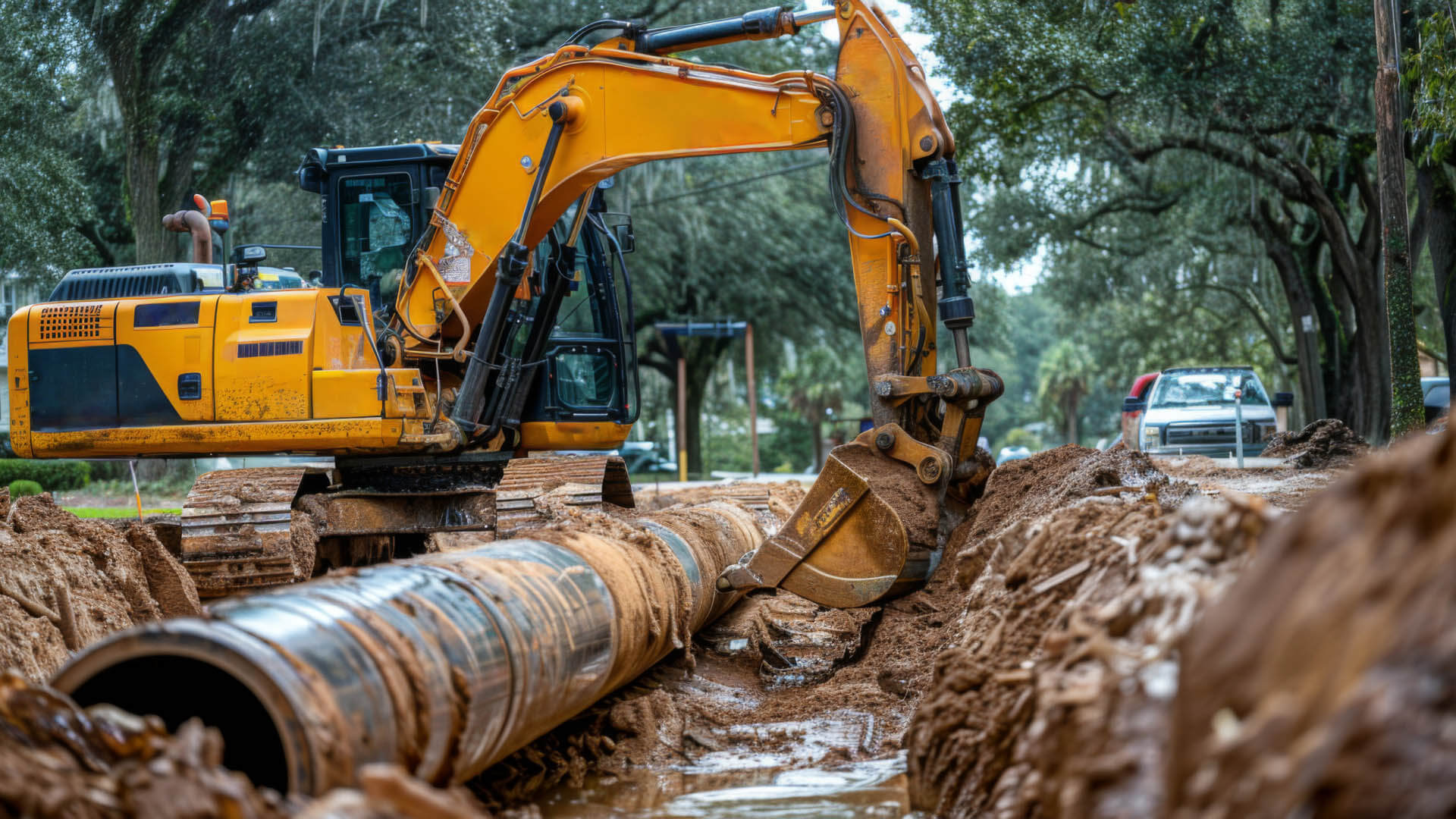 Efficiently Connecting Dredge Pipelines for Construction Projects